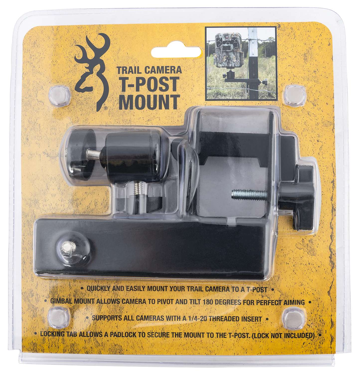 BRO TRAIL CAMERA T POST MOUNT | Range USA