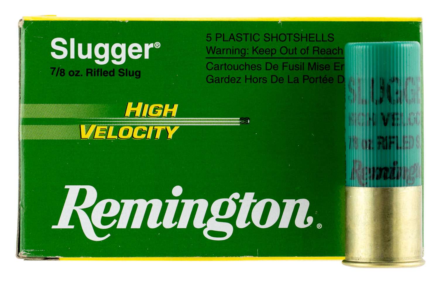 Remington Ammunition SPHV12MRS Slugger High Velocity 12 Gauge 3 7 8 Oz Remington Ammunition SPHV12MRS Slugger High Velocity 12 Gauge 3 7 8 Oz