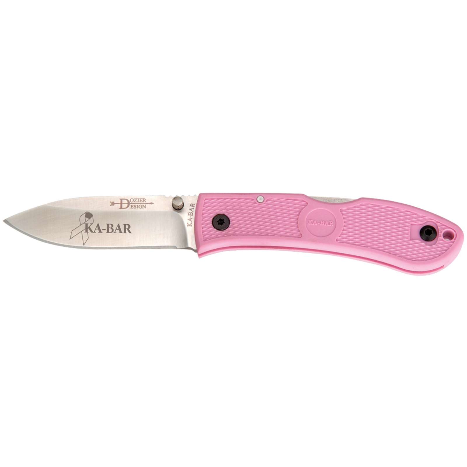 Ka Bar 4062PK Dozier Hunter 3 Drop Point Plain AUS 8A Steel Zytel Pink Ka Bar 4062PK Dozier Hunter 3 Drop Point Plain AUS 8A Steel Zytel Pink