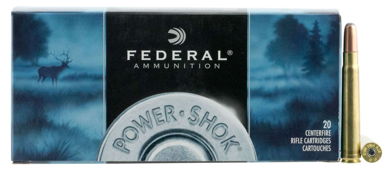Federal 375B Power-Shok 375 H&H Mag 300 gr Jacketed Soft Point (JSP) 20 ...