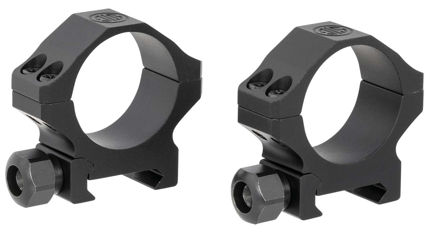 SIG SAUER ELECTRO-OPTICS SOA10011 ALPHA1 TACTICAL 30MM RING SET LOW ...