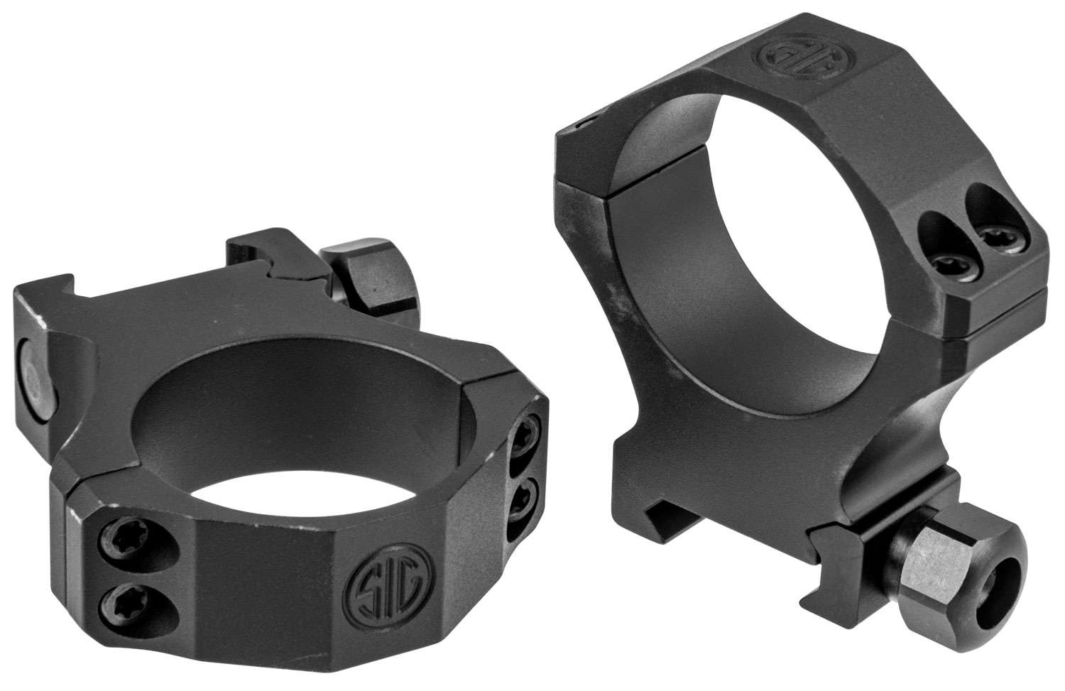 SIG SAUER ELECTRO-OPTICS SOA10018 ALPHA1 TACTICAL 34MM RING SET EXTRA ...