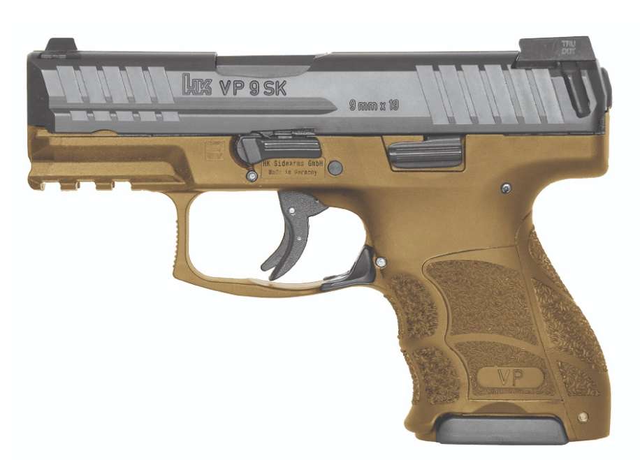HK 81000096 VP9 SK 9mm Luger 3.39" (3) 10+1 Black Steel Slide Flat Dark ...