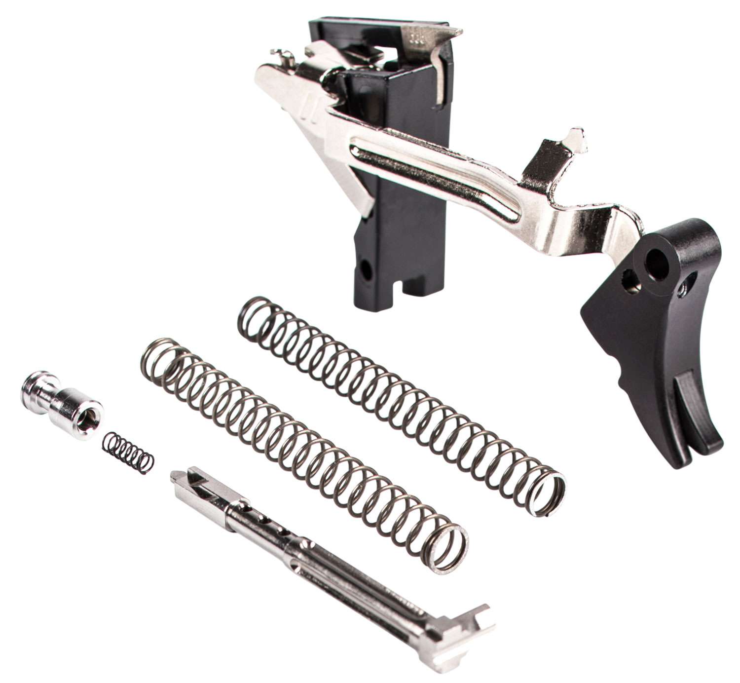 ZEV FULADJULT9BB Fulcrum Adjustable Trigger Ultimate Kit With Black