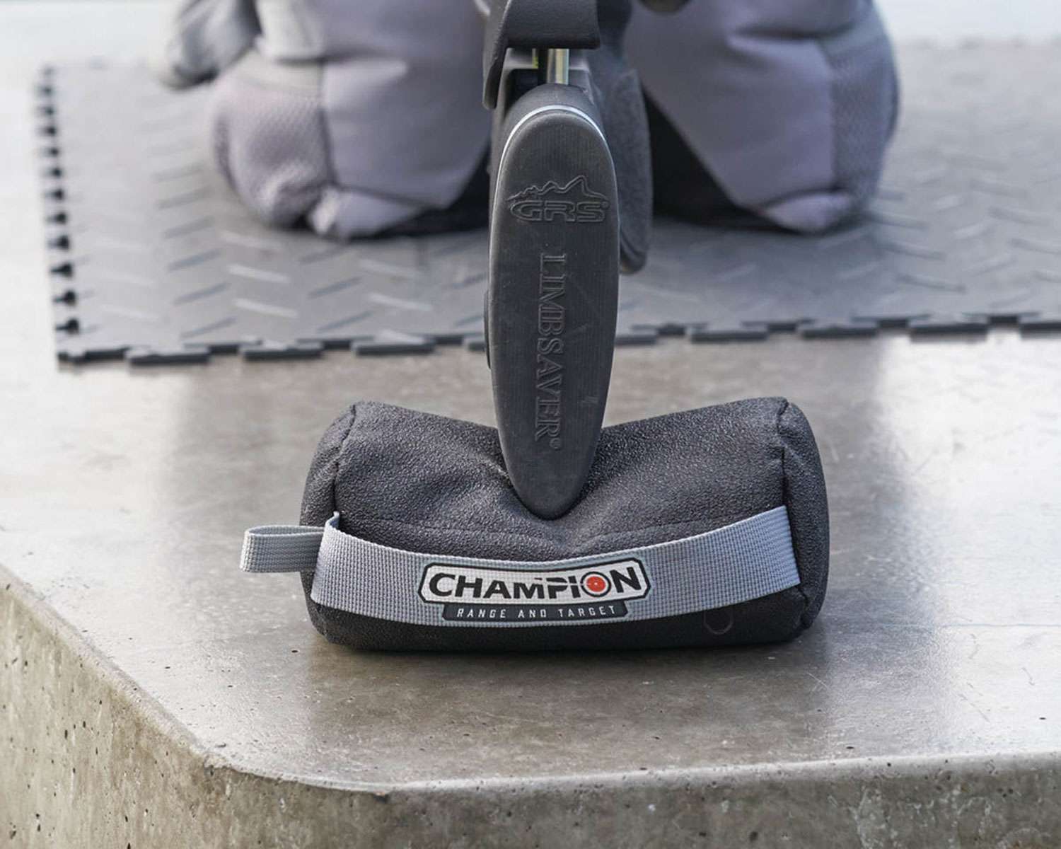 Champion Targets 40892 Shooting Bag Rear Wedge Bag Black w/Gray Accents ...