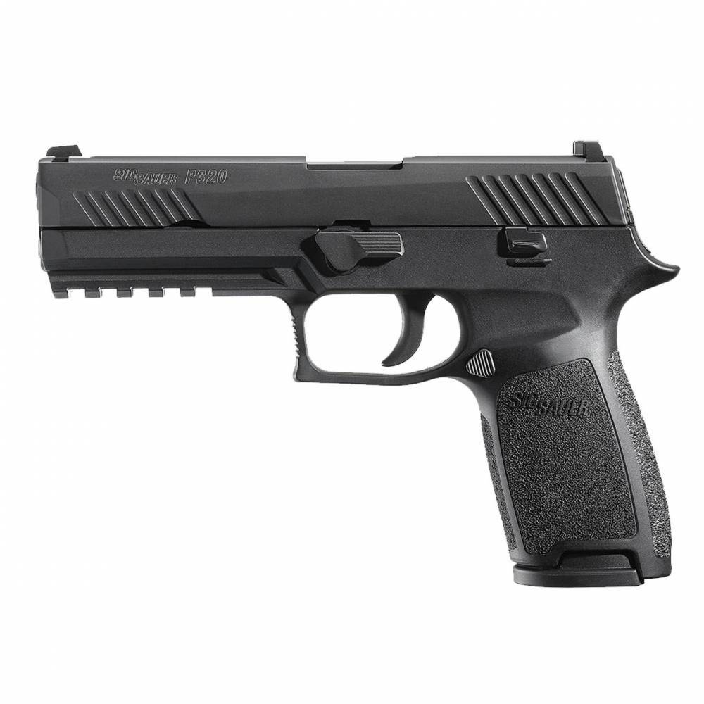 SIG SAUER P320 NITRON HGA 9MM 4.7IN BBL SIGLITE BLK DAO MOD PLY GRIP 3 ...