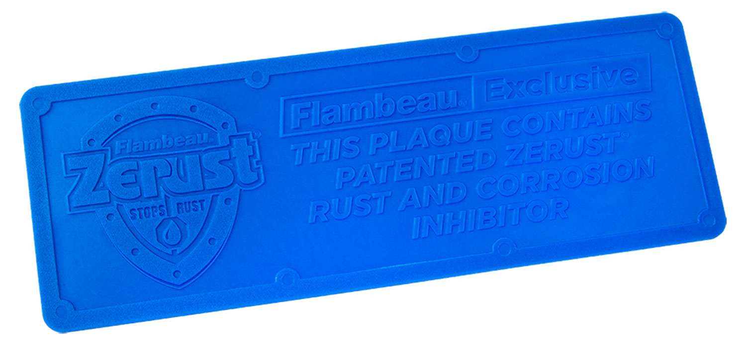 Flambeau 6649ZR Zerust Plaque Anti Rust and Corrosion Plastic | Range USA