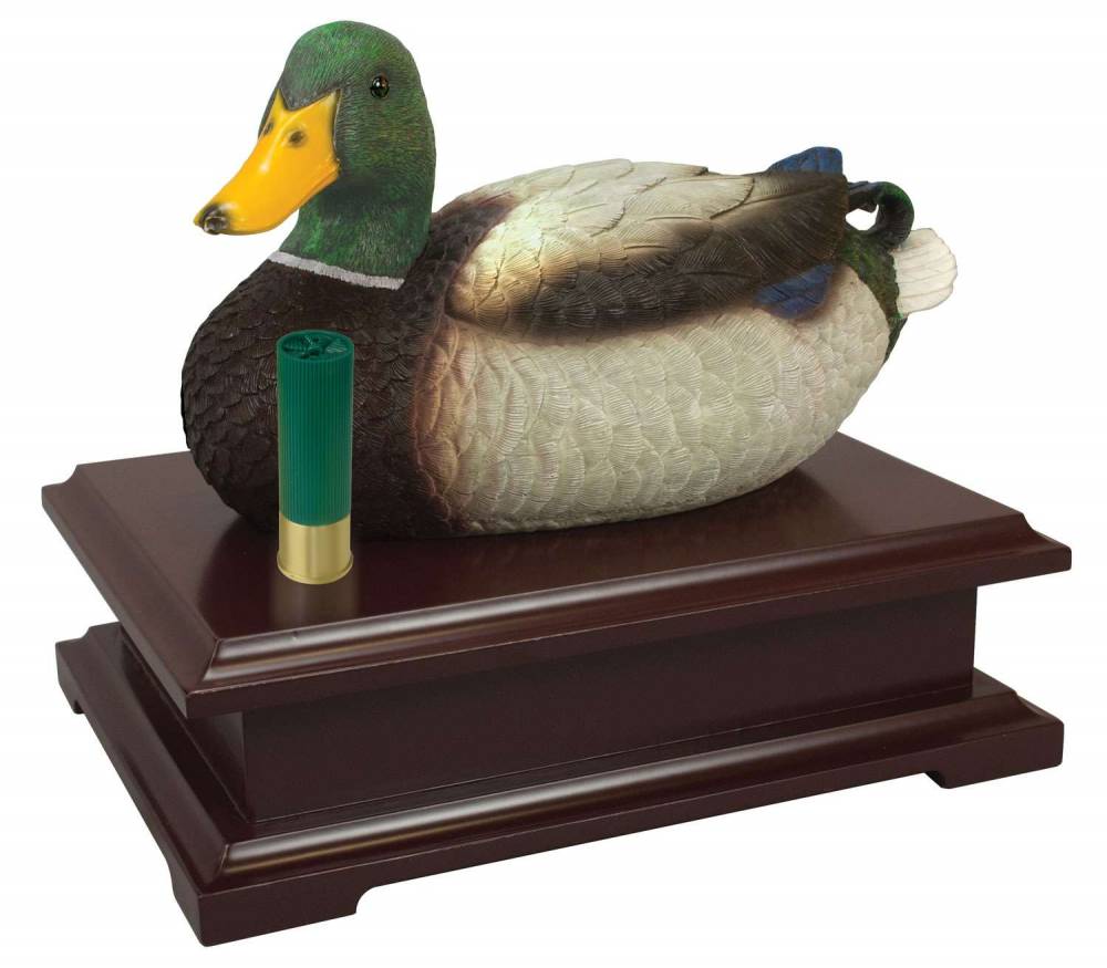 PSP DECOYDUCK Decoy Duck Concealment Box Gun Safe Magnetic Latch Wood ...