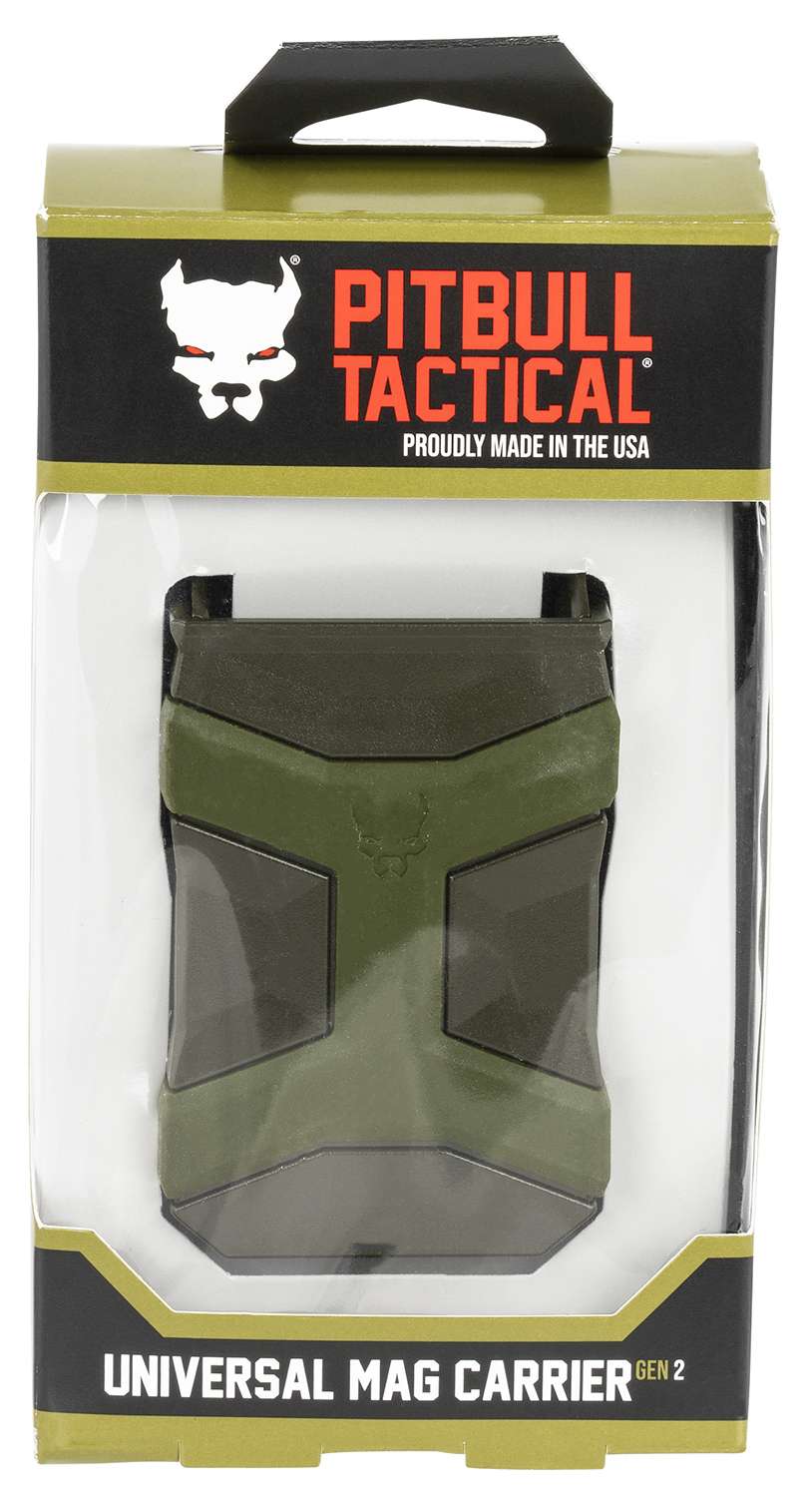 PITBULL TACTICAL UNIVERSAL MAG CARRIER OD GREEN | Range USA