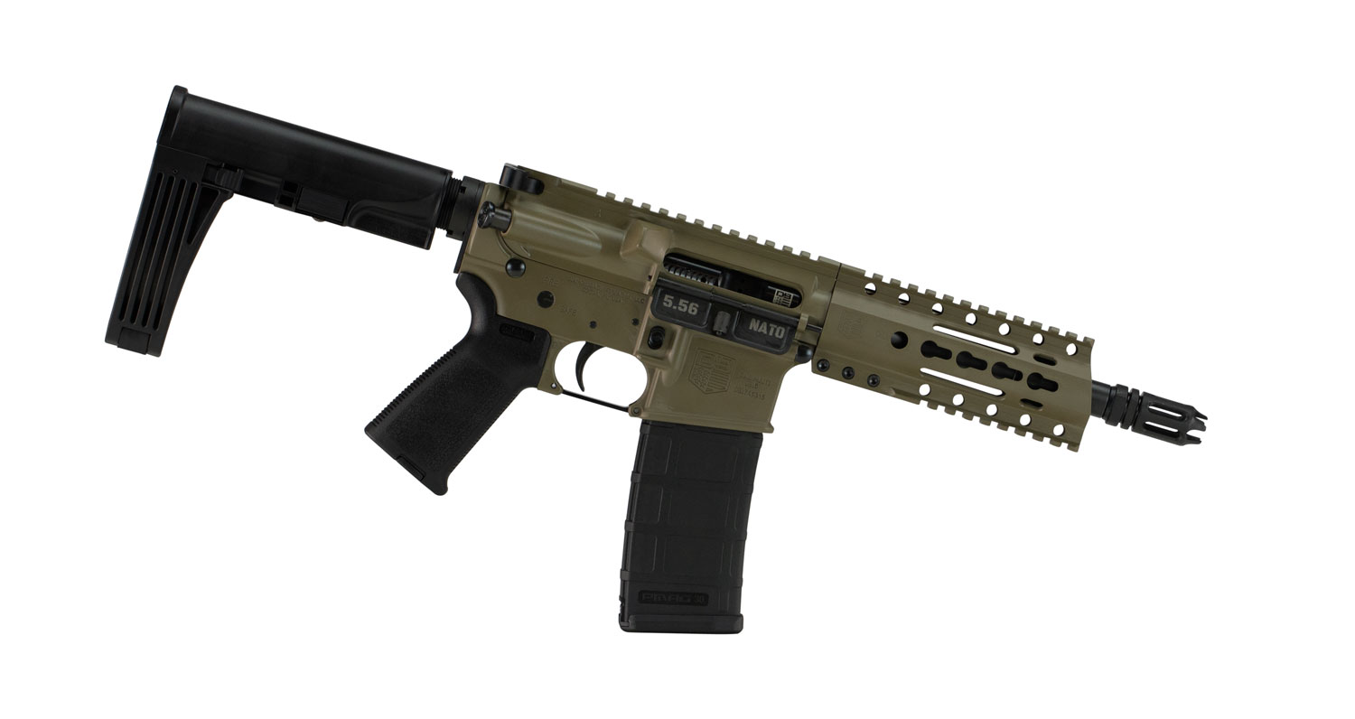 Diamondback DB15 223 Rem,5.56 NATO 7" 30+1 Flat Dark Earth | Range USA