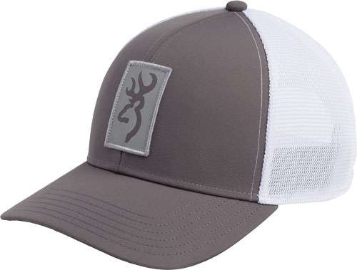 BG CAP BEACON LOGO GRAY W/ RECTANGLE PATCH ADJUSTABLE | Range USA