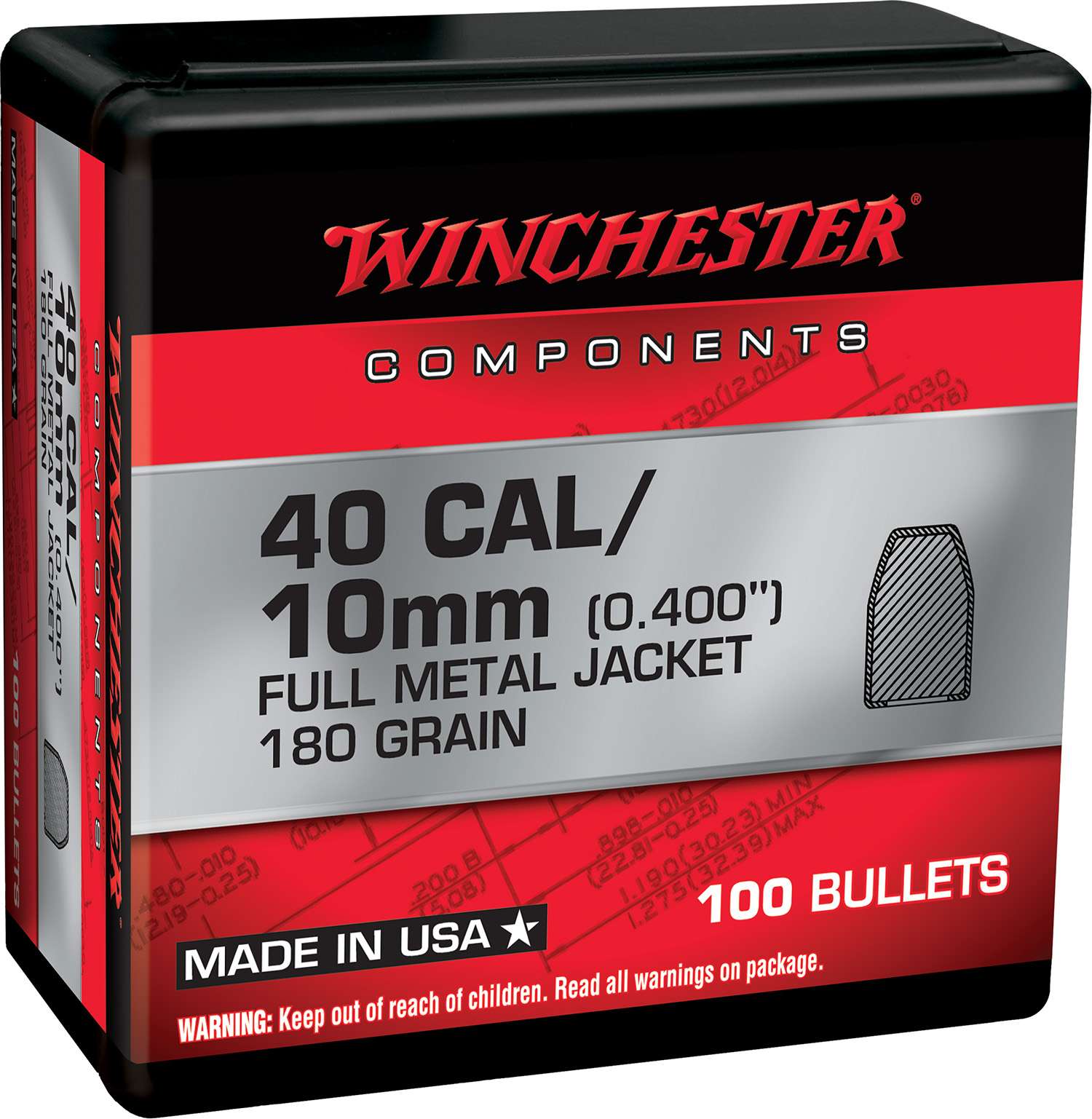 WINCHESTER WB45HP230D JHP 500 Firearms International LLC winchester-wb45hp230d-jhp-500-firearms-international-llc