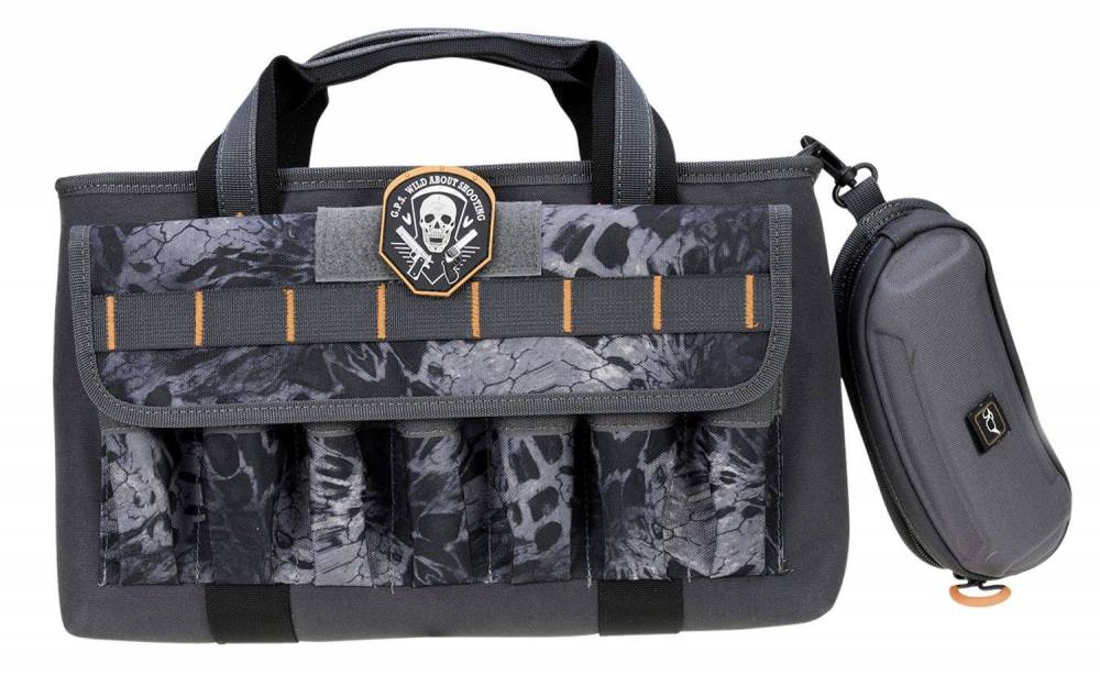 Goutdoors Gps 1409pcpm Quad Pistol Range Bag With Mag Storage 4 Handguns Tan Range Usa
