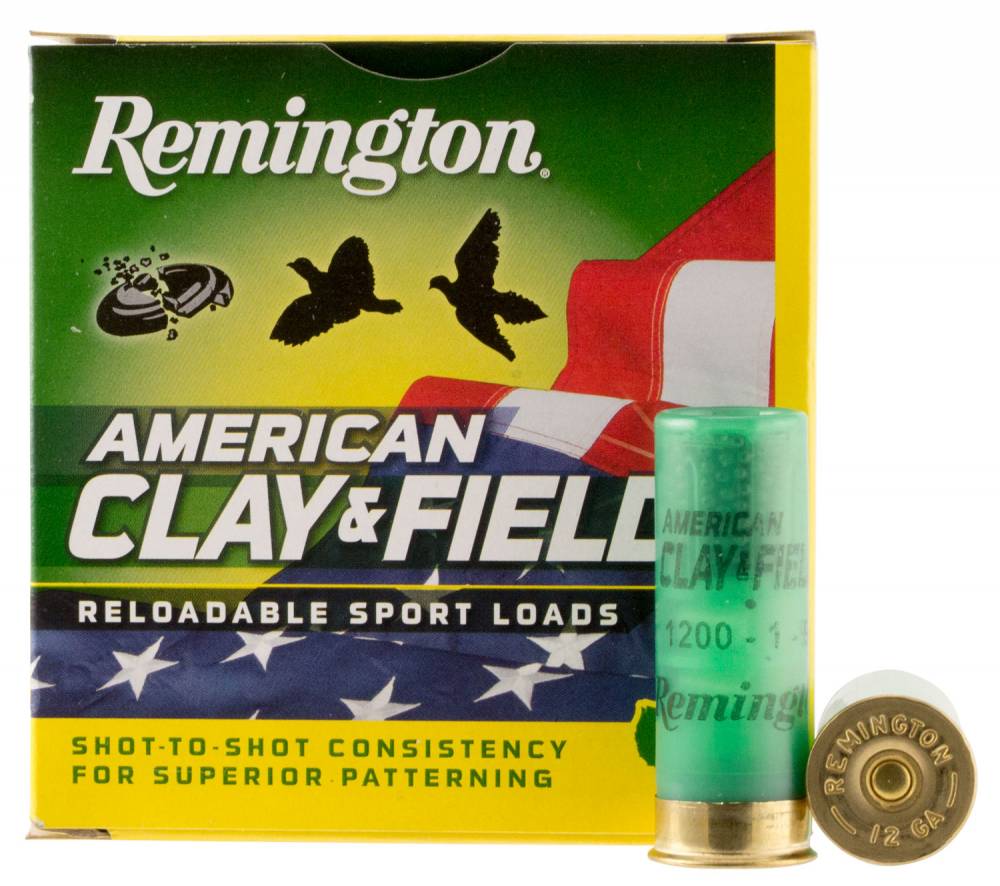 Remington Ammunition American Clay and Field Sport Loads 12 Gauge 2.75 ...