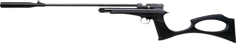 BL DIANA AIR RIFLE CHASER KIT .22 CO2 500 FPS POLYMER STK | BattleHawk ...