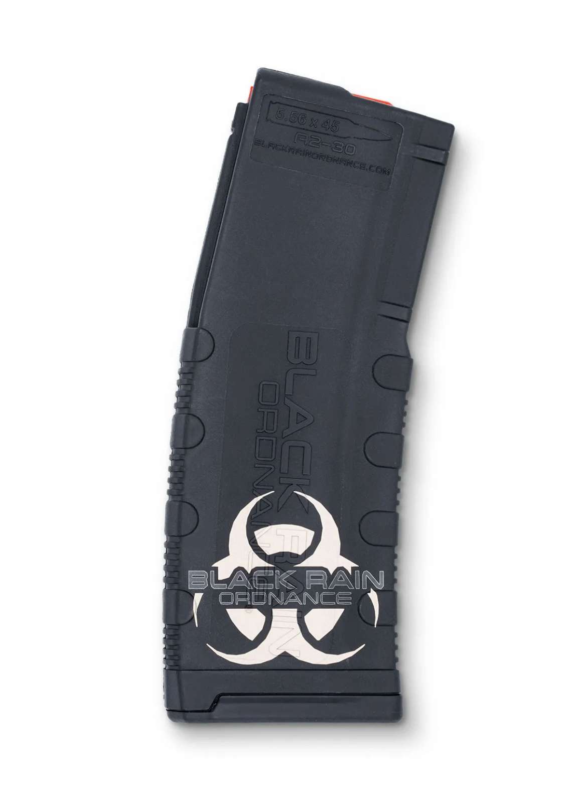 BLACK RAIN LASER ETCHED MAGAZINES 30RD BLACK RAIN LOGO | GunZoneDeals