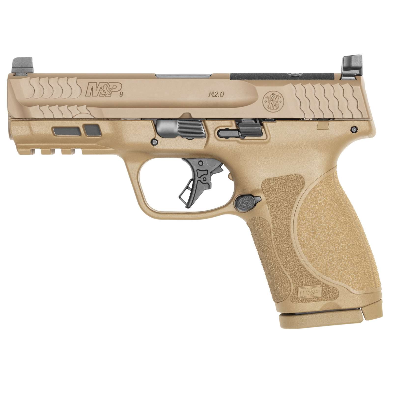 S&W M&P 2.0 9MM 4" 15RD NTS OR FDE - Semi Auto Pistols at GunBroker.com ...