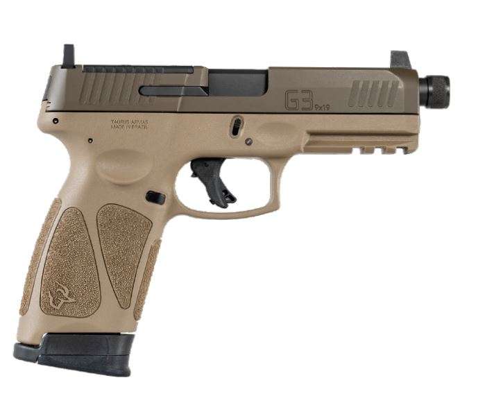 TAURUS G3 9MM TAC 4.5 TAN 10RD | The Castle Arms