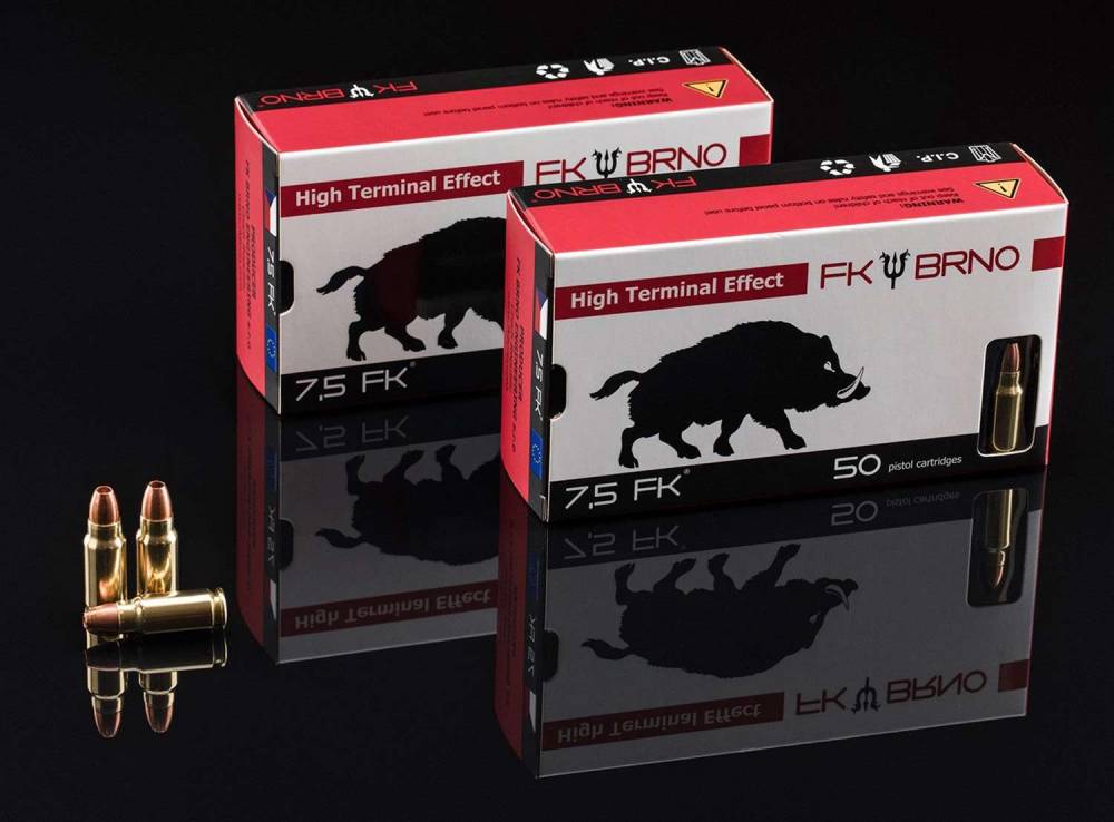 Italian Firearms Group FK BRNO F5 Ammo 7.5FK 95GR Hollowpoint 50rd box | BattleHawk Armory