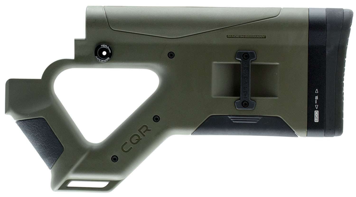 Hera 1214 CQR Buttstock OD Green Synthetic for AR-15 with Mil-Spec ...