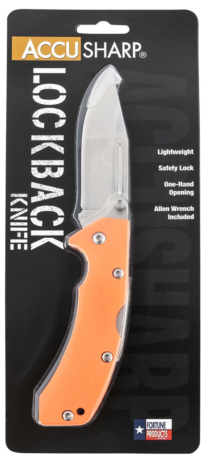 ACCUSHARP FOLDING KNIFE ORG G10 | Range USA
