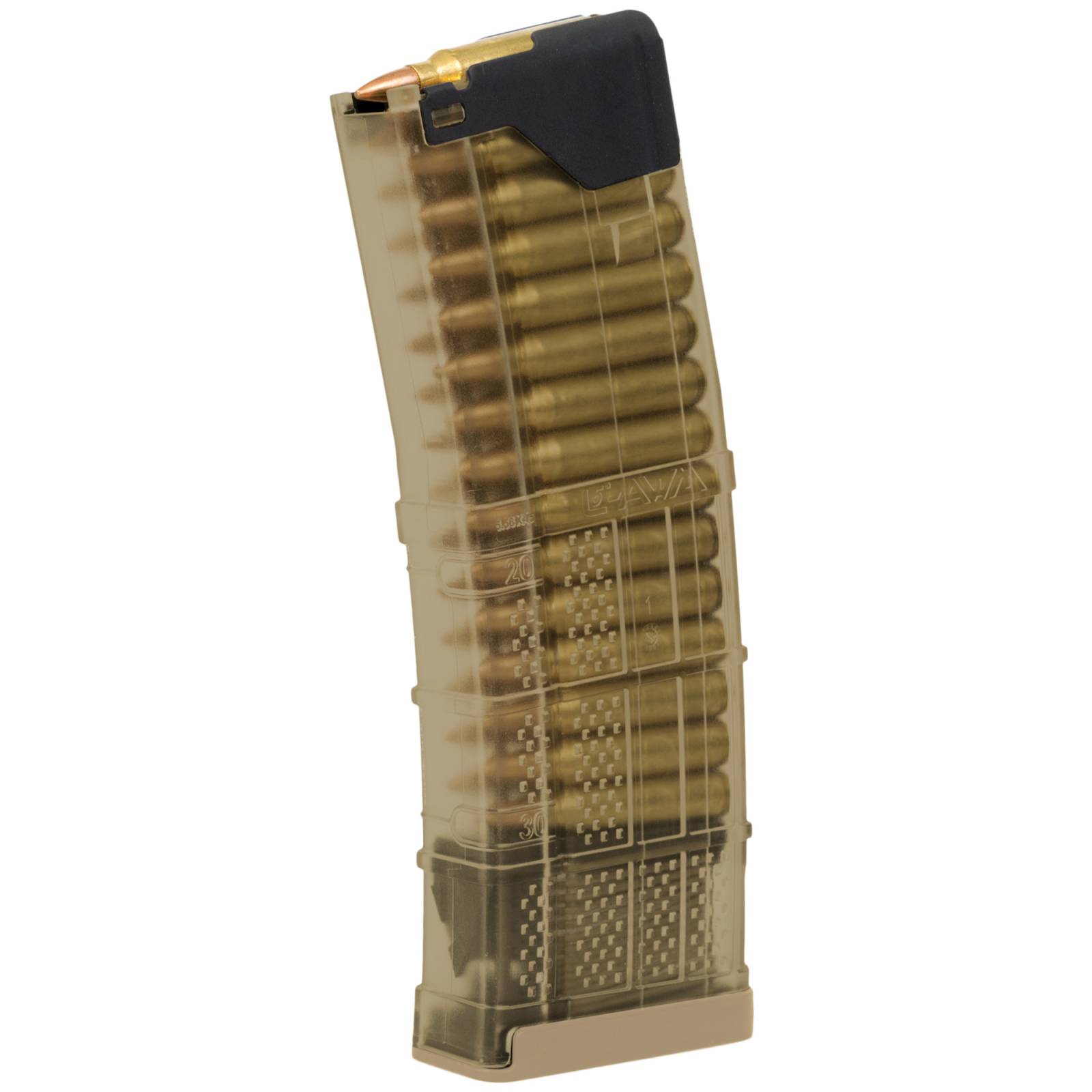 LANCER MAGAZINE L5AWM AR-15 5.56X45 30RD TRANSLUCENT FDE | Range USA