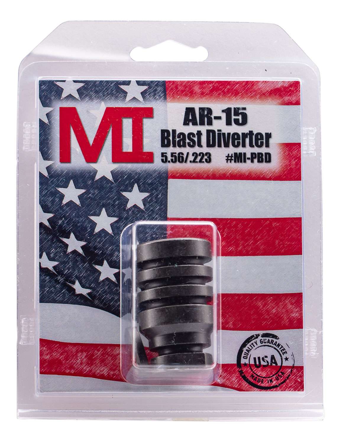 Midwest Industries MIPBD AR-15 223 Rem,5.56x45mm NATO Blast Diverter 1/ ...